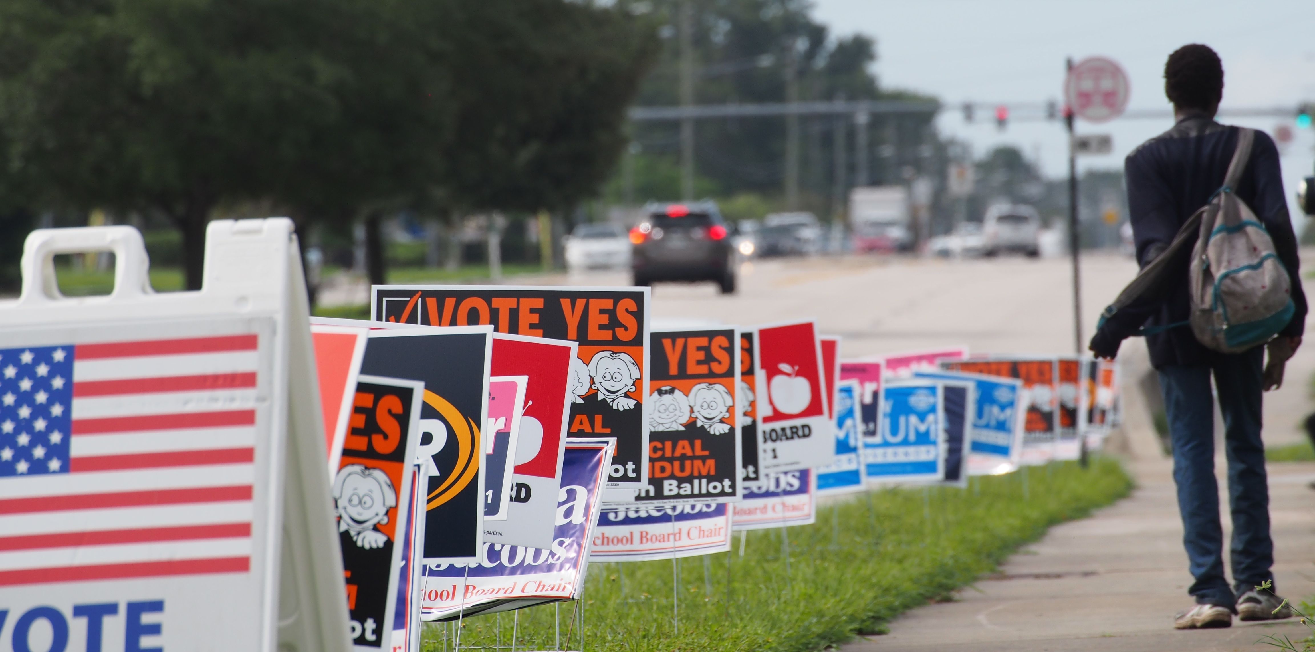 Central Florida Seeing High Voter Turnout For Primary Elections