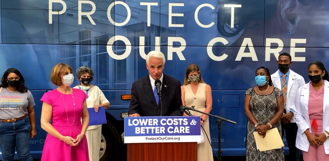 Its Unconscionable Charlie Crist Criticizes Ron Desantis Pandemic